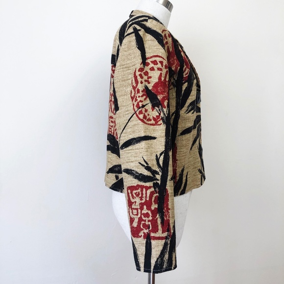Vintage | Jackets & Coats | Vintage 8s Japanese Bamboo Tapestry Jacket ...